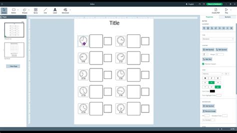 Boardmaker Classroom Schedule