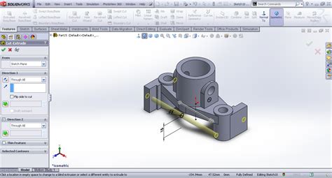 Tutorial Modeling Guide Bracket In Solidworks Grabcad Tutorials