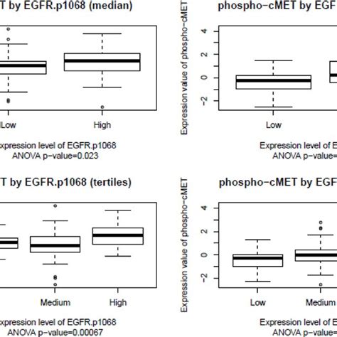 Patterns Of Correlation Between Egfr And Cmet Expression And Download Table