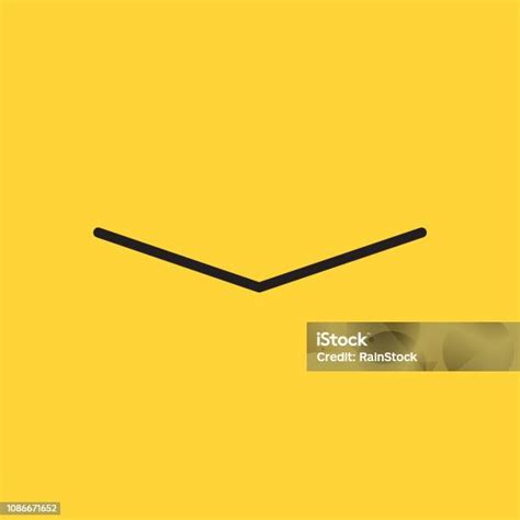 선형 넓은 화살표 웹사이트 디자인 및 응용 프로그램 개발에 대 한 얇은 라인 아이콘 화살표 방향으로 표시 됩니다 편집 가능한 선입니다 벡터 일러스트 노란색 배경에 고립입니다