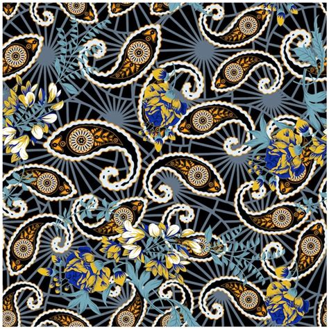 Premium Vector Pattern Textile Graphic Design