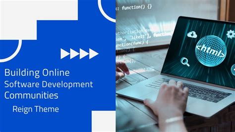 Building Online Software Development Communities Reign Theme