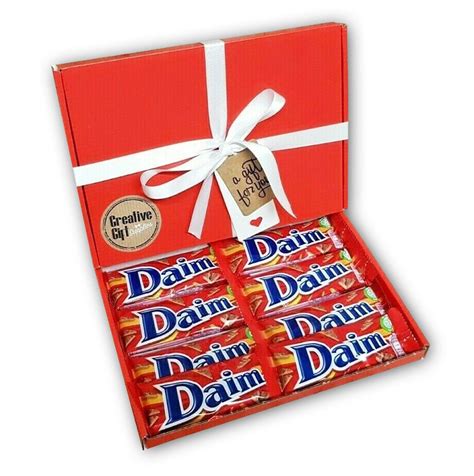 Daim Chocolate Bars Gift Box Birthday Fathers Day Gift Present Etsy UK