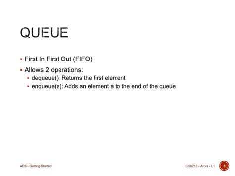 Stacks Queues Binary Search Trees Lecture 1 Advanced Data Structures Ppt