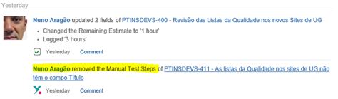 XRAY 502 Incorrect Activity Message When Editing Manual Test Steps On The Test Issue View Page