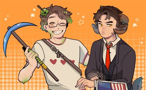 Gomiidd Jschlatt Slimecicle Dream Smp Minecraft Minecraft Youtube