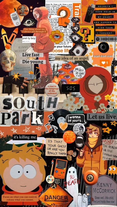 Shuffles South Park Poster Kenny South Park South Park Anime