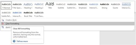 How To Remove Unwanted Formatting In Word