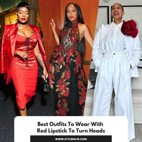 Best Outfits To Wear With Red Lipstick To Turn Heads Red Lipstick
