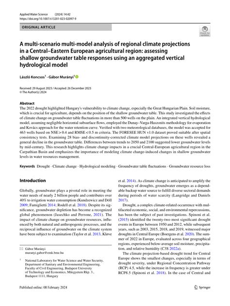 Pdf A Multi Scenario Multi Model Analysis Of Regional Climate