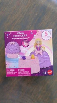 Disney Princess Cupcake Small Doll Reveal With 5 Surprises Including