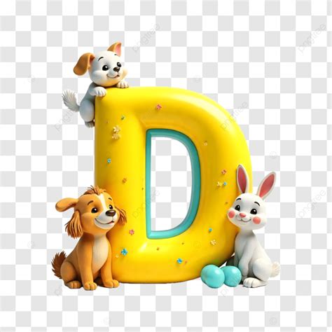 밝은 노란색과 청록색의 3d 문자 D 3d 편지 D 3d 편지 디자인 편지 D Png 일러스트 및 이미지 에 대한 무료 다운로드 Pngtree