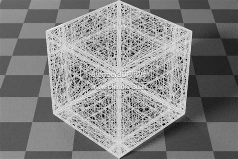 玻璃分形贴图 Blender材质球纹理贴图模型下载 Blender3d模型库