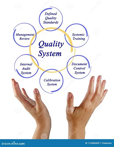 Quality System Components Stock Image Image Of Systemic 115460449