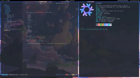 [bspwm] Github Dark Dimmed Everywhere Scrolller