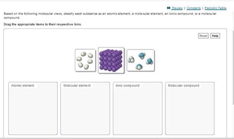 Solved Based On The Following Molecular Views Dassify Each Chegg