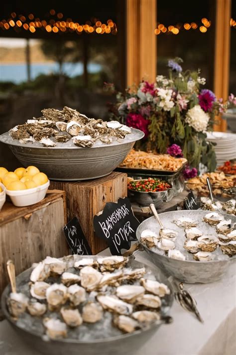 Wedding Oyster Bar