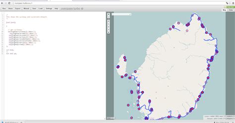 Overpass Turbo Open Street Map