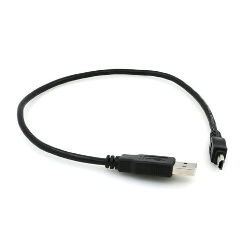 Short Usb A Male To Degree Male Mini B Usb Cable
