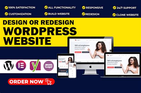 Design Redesign Build Rebuild Clone Edit Fix Or Revamp Wordpress Website By Madelyns