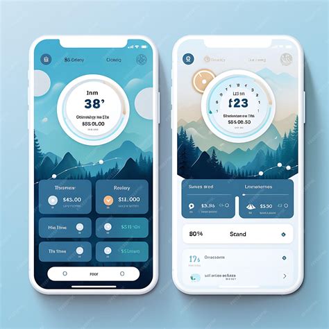 Premium Photo Mobile App Layout Design Of Remote Patient Monitoring Streamlined And Efficient