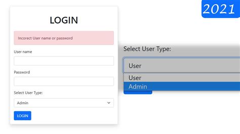 Multi User Role Based Login System Coding With Elias
