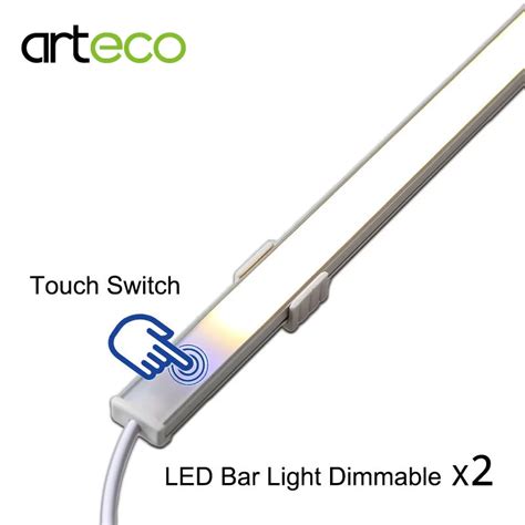 buy 2pcs dc12v touch sensor led bar light dimmable