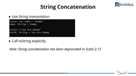 Revisit Best Practices In Scala Ppt