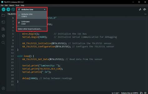 Arduino ile TSL25721 Sensör Projesi Projeler GebraMS