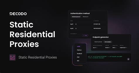Static Residential Proxies From 027ip Decodo