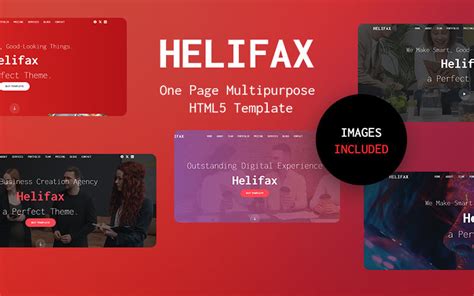 Helifax Web Agency Multipurpose Html5 Template