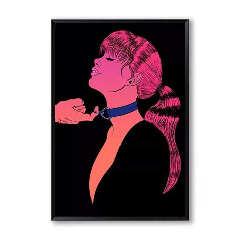 Sexy Poster Nude Lovers Canvas Paintings Abstract Body Sex Robet Posters And Prints Bondage Wall