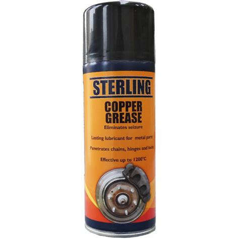 Copper Grease Spray 400ml High Temp Anti Seize Lube
