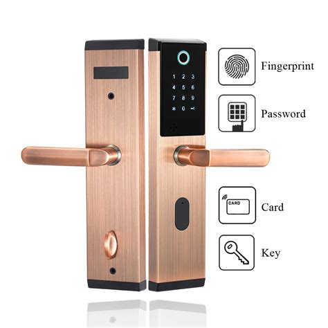 Biometric Fingerprint Door Lock Intelligent Keyless Electronic Combination Code Password Door