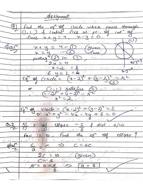 maths assignment solutions pdf