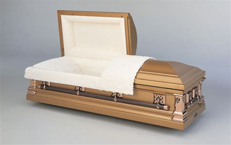 Batesville Antique Gold Casket 18 Gauge Steel Casket