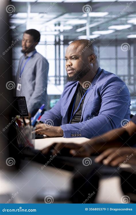 System Administrator In Data Center Protecting Company Critical