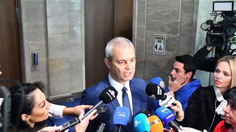 Възраждане покани всички партии в НС на разговор без ГЕРБ ДПС Ново начало и АПС Новини бг