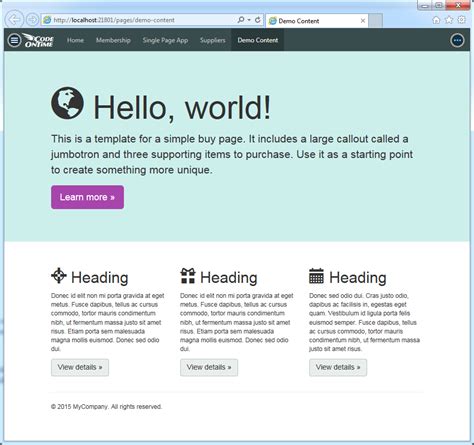 Code On Time Touch Ui Introduction For Jquery Mobile Hello