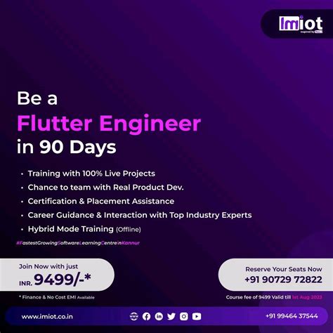 itl ltd imiot technolabs llp on linkedin flutter training