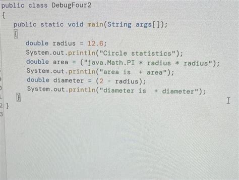 Solved Public Static Void Mainstring Args Double