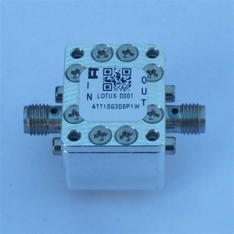 Attenuator 3db 100mw 0~10 Ghz From Lotussys On Tindie