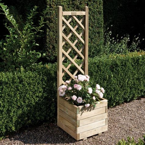 Rowlinson Grow Your Own Planter With Lattice Build Plumb