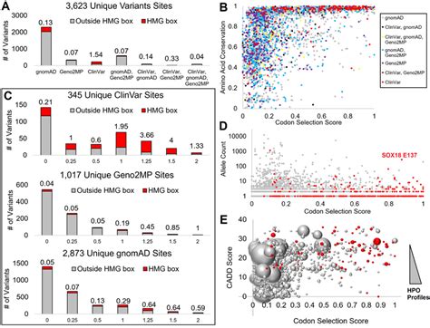Mapping Sox Variants To Conserved Amino Acids A Assessment Of Each