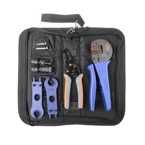 ชุดคีมย้ำหัว MC4 IWISS IWS-2546S คีมย้ำสายไฟโซลาร์เซลล์