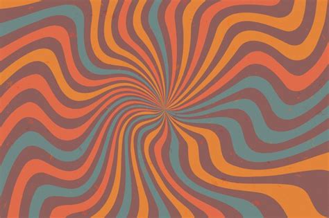 Premium Vector Abstract Psychedelic Groovy Background Vector