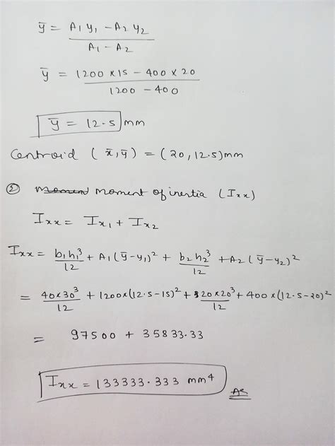 Solved For The Shape Shown Determine The Location Of The Centroid Course Hero