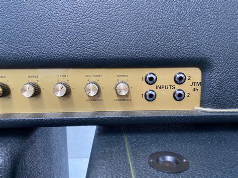 2005 Marshall Jtm45 100 40th Anniversary Hendrix Full Stack Amplifier