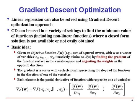 Classification And Prediction Regression Via Gradient Descent Optimization