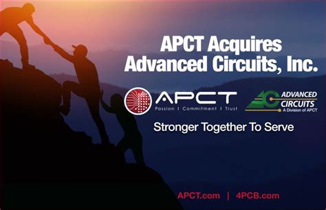 Apct Acquires Advanced Circuits Inc